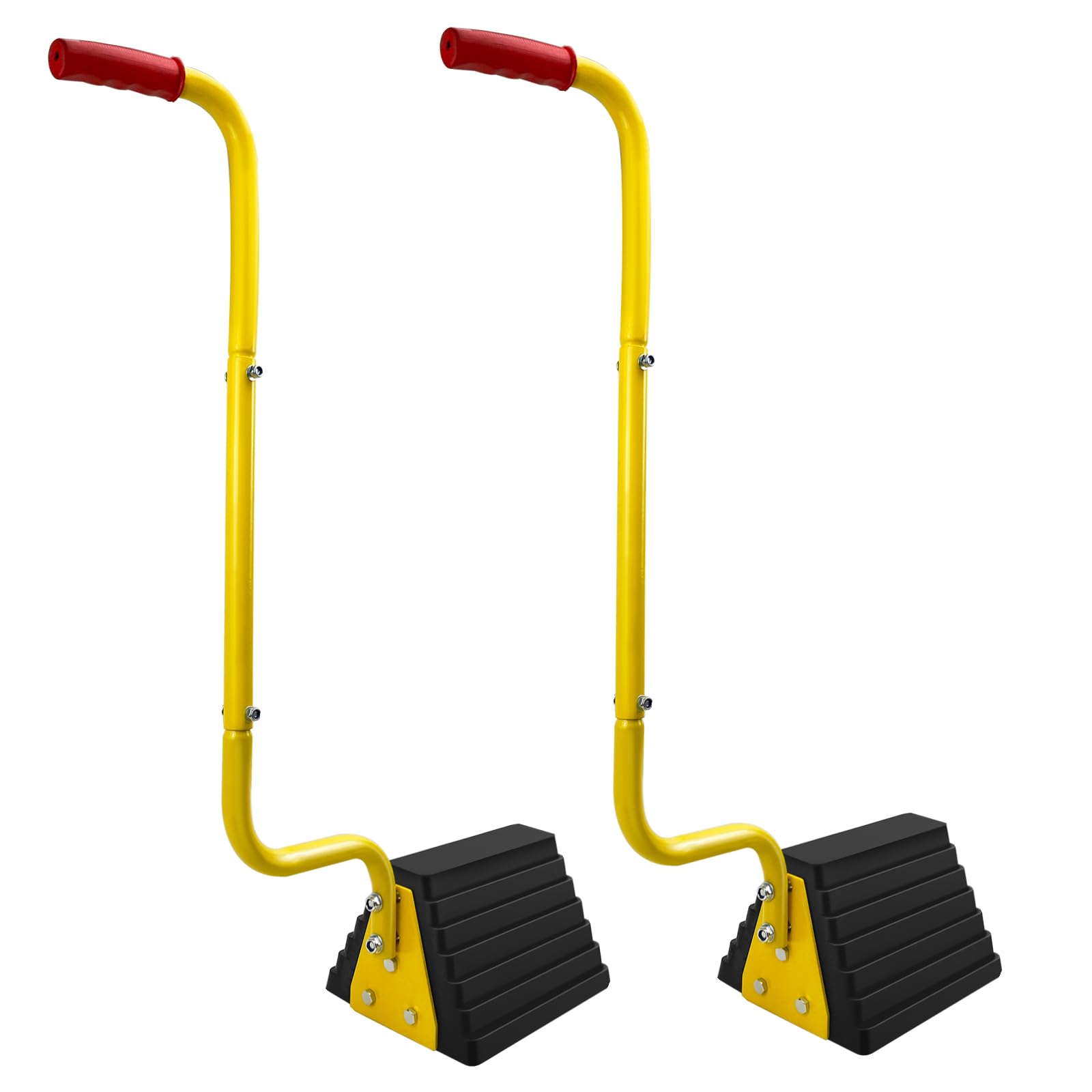 Snapklik.com : HOXWELL 2 Pack Heavy Duty Rubber Wheel Chock