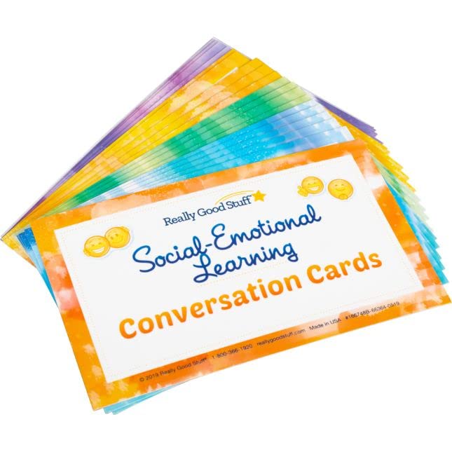Snapklik.com : Social-Emotional Learning Conversation Cards For Home ...