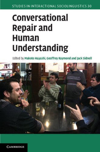 Amazon | Conversational Repair and Human Understanding (Studies in ...
