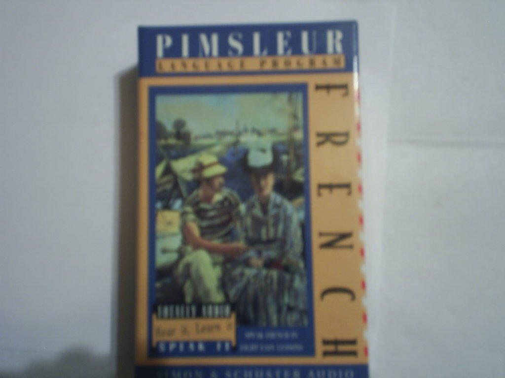 French: 1st Rev. Ed.: Pimsleur: 9780671315627: Amazon.com: Books