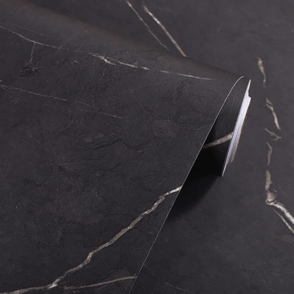 GLUN Marble Wallpaper Furniture Sticker (45 x 100 cm) Kitchen Counter ...