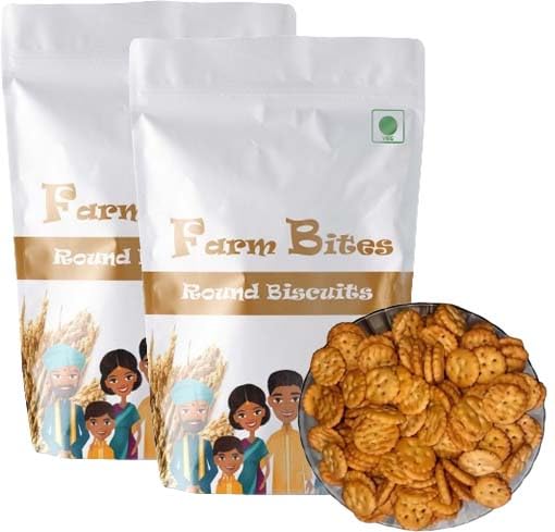 Farm Bites - Home Made Fresh Small Round Shaped Biscuits | Small crispy ...