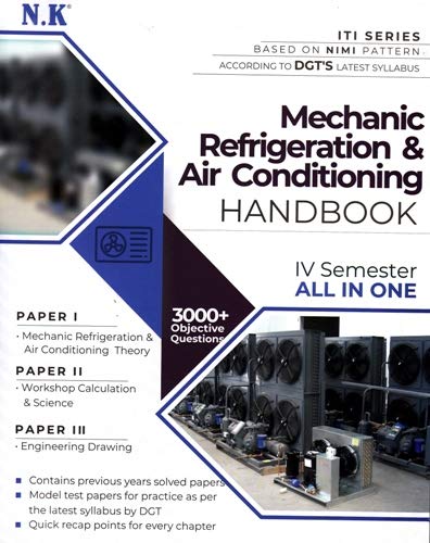 Buy Mechanic Refrigeration & Air Conditioning Hand Book (IV Semester ...