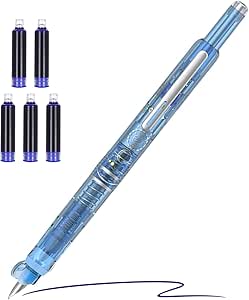Amazon.co.jp: Fountain Pen Refillable | Includes 5 Refillable Fountain ...