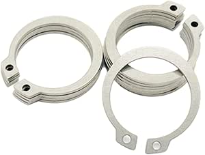 Amazon.com: PHasz 50 Pcs 304 Stainless Steel External Circlip Snap Retaining Clip Ring 26-34Mm ...