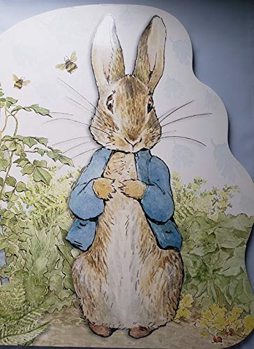 Large Shaped Peter Rabbit Board Book: Amazon.co.uk: Potter, Beatrix ...
