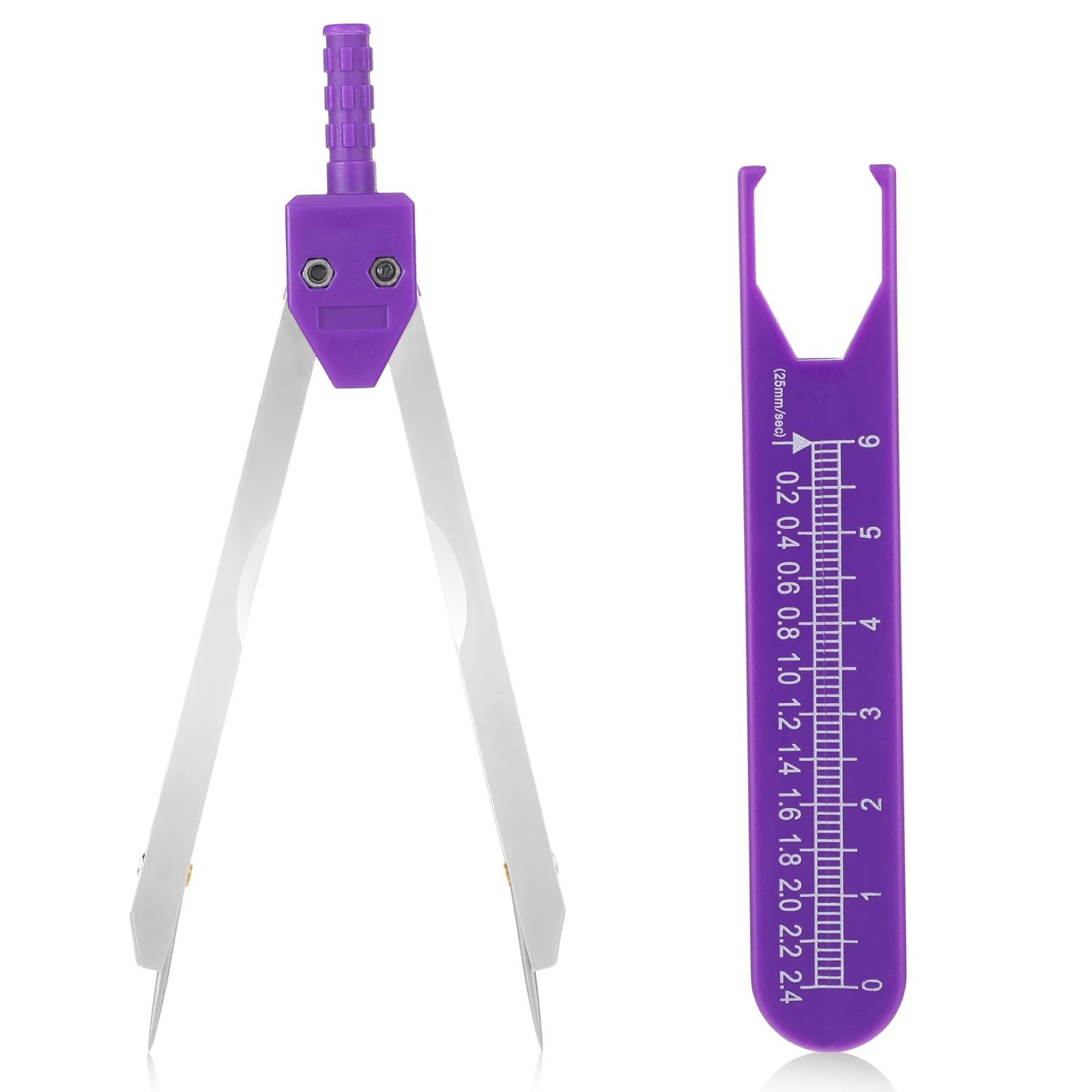 Amazon.com: EKG Calipers, ECG Calipers Measuring Tool with Ruler EKG ...