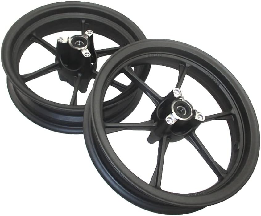 Amazon.com: XLJOY Pit Bike Motard 12" Supermoto 3-Hole Wheel Rims F 2. ...