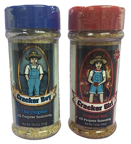 Amazon.com : Cracker Boy Seasoning 2 PACK Great on Steaks, Pork ...