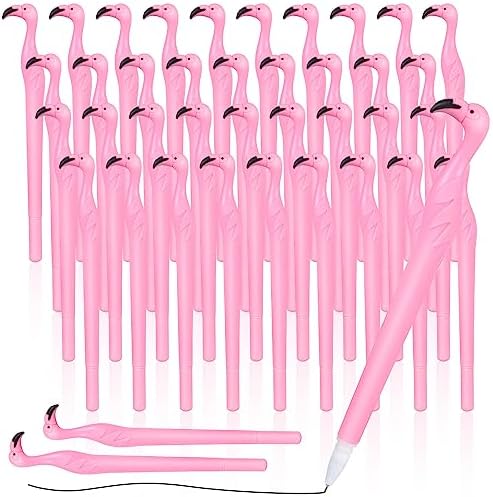 Amazon.com : Fulmoon 40 Pcs Cute Flamingo Pens Pink Flamingo Gift for ...