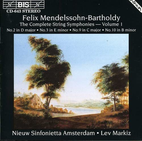 Markiz Lev / Nieuw Sinfonietta Amsterdam, Felix Mendelssohn Bartholdy ...