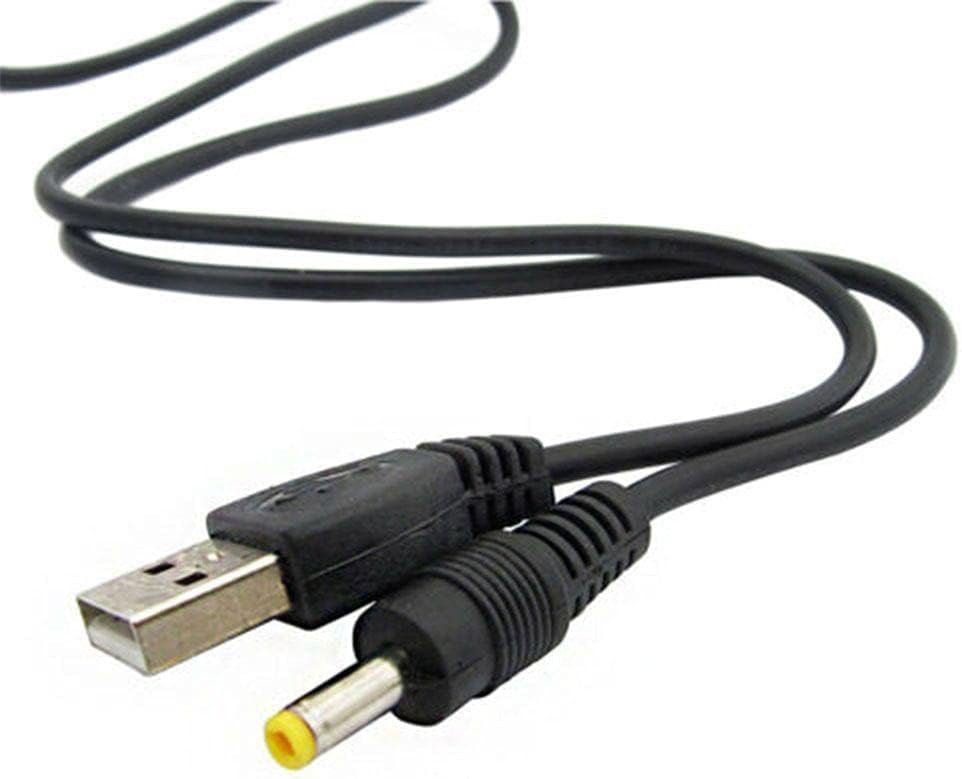 Amazon.co.jp: PSP 充電ケーブル USB => DC 丸ピン 外径4mm 内径1.7mm 長さ1.2m PSP-1000 PSP-2000 PSP-3000 対応 : ゲーム