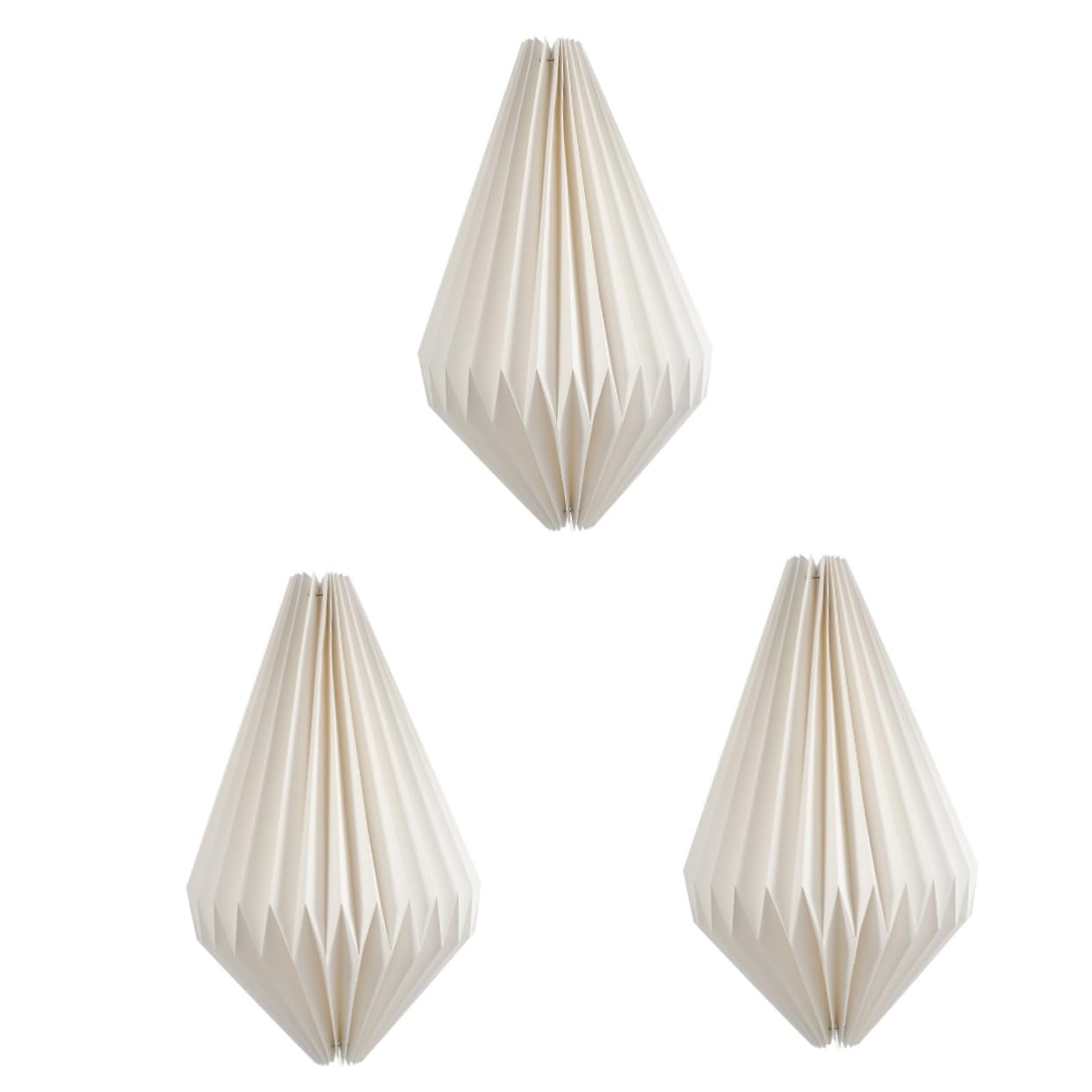 Uonlytech 3 Pcs Folding Origami Lantern Origami Lampshade Simple ...