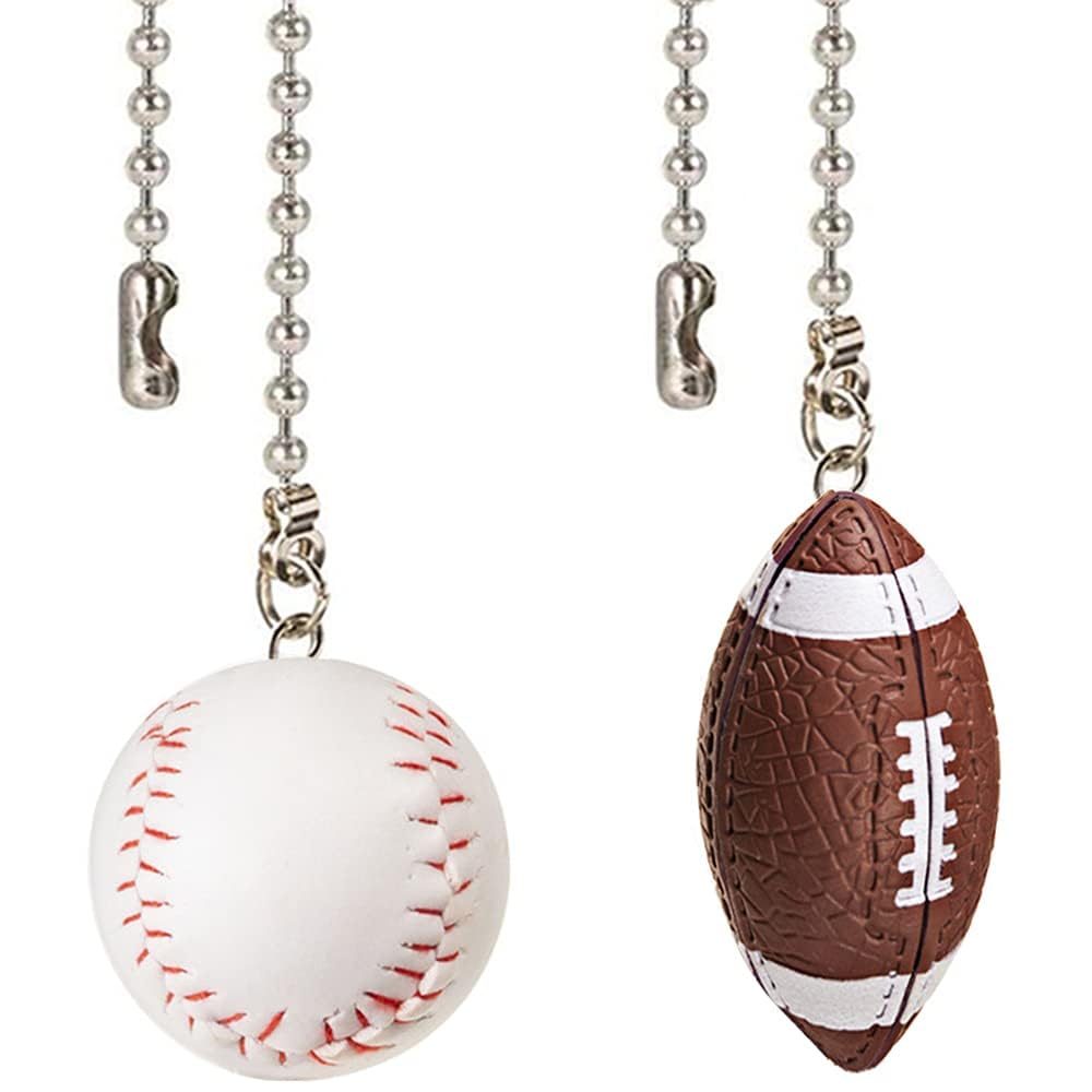 Akahttbn Ceiling Fan Chain Pulls Decorative Extension 12 Inches ...