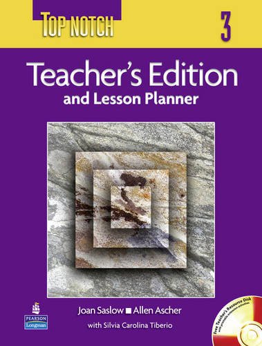 Buy Top Notch Level 3 Teacher's Edition and Lesson Planner Book Online ...