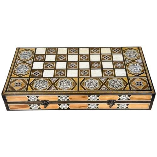 Amazon.com: Large Backgammon Board and Chess Set From Lebanon ...