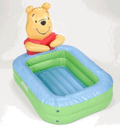 Amazon.com : Pooh Inflatable Bathtub : Baby Bathing Seats And Tubs ...
