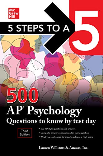 Amazon.com: 5 Steps to a 5: 500 AP Psychology Questions to Know by Test ...