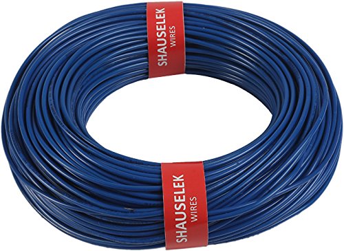 Shauselek Blue PVC House Wire-4.0 mm : Amazon.in: Industrial & Scientific