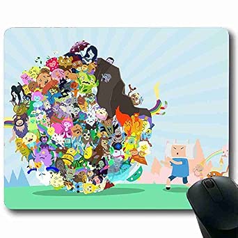 Extra Large Super Mouse Pad Adventure Time Support Gaming Mouse ...