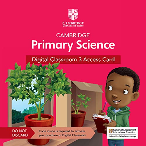 Cambridge Primary Science Digital Classroom 3 Access Card 1 Year Site ...