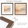 Amazon.com - 8x8 Picture Frames Set of 3, Solid Oak Wood 8”x8” Picture ...