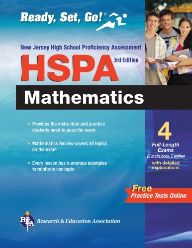 New Jersey HSPA Math with Online Practice Tests 3rd Ed (New Jersey HSPA ...