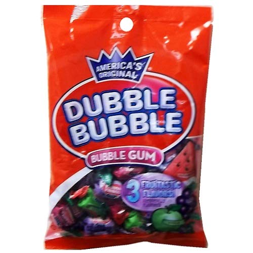 Amazon.com : New 810789 Dubble Bubble Gumballs 4Oz 3 Asst Flvrs (-Pack ...