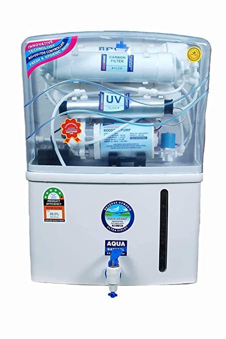 Aqua Natural Plus 15-L RO+UV water filter purifiers for Home & Kitchen ...