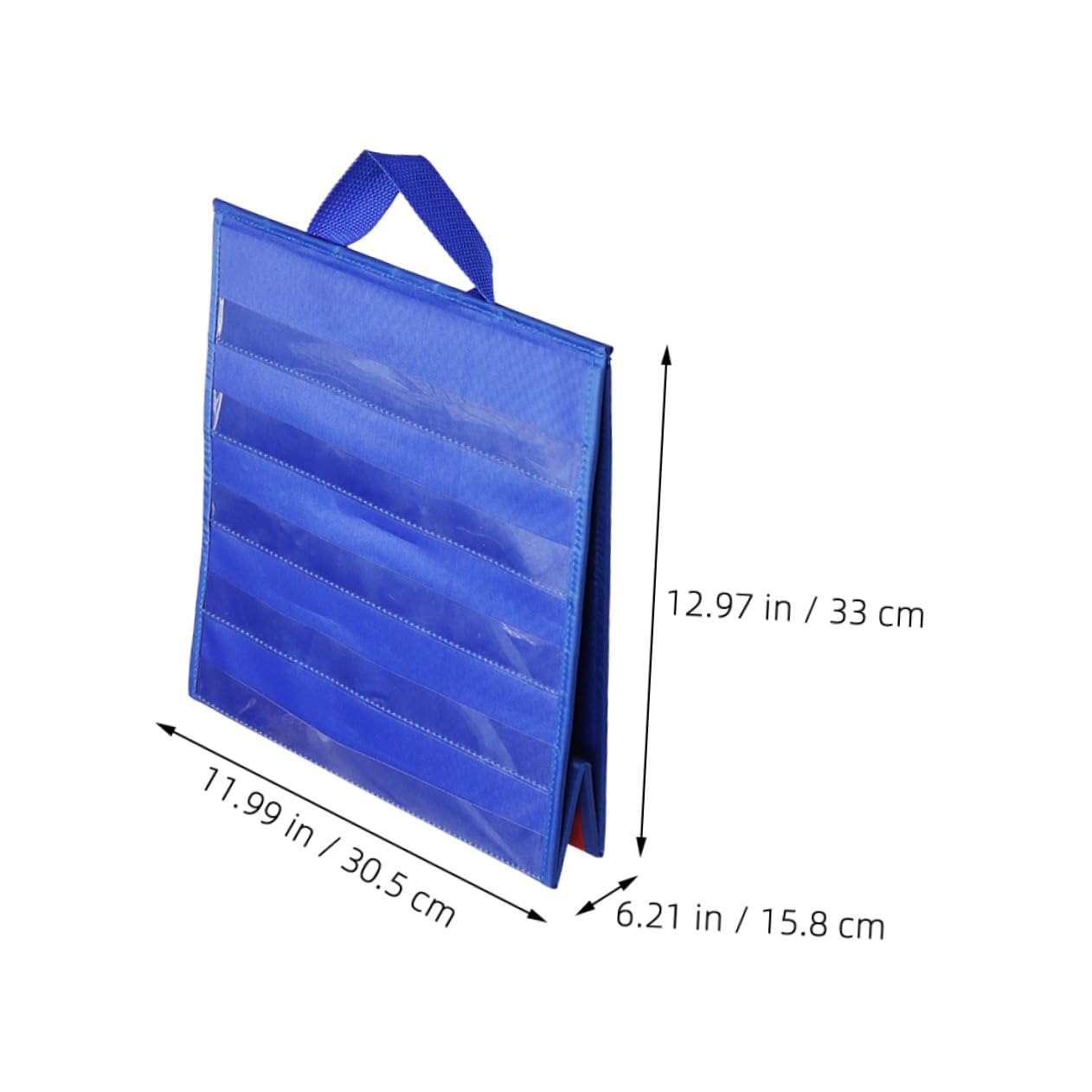 Alphabet Learning Pocket Chart 4pcs 30.5x33cm Desktop Pocket Chart Self ...