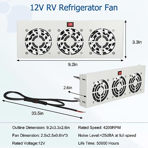 Ultra Quiet Rv Fridge Fan at Caitlin Gilles blog