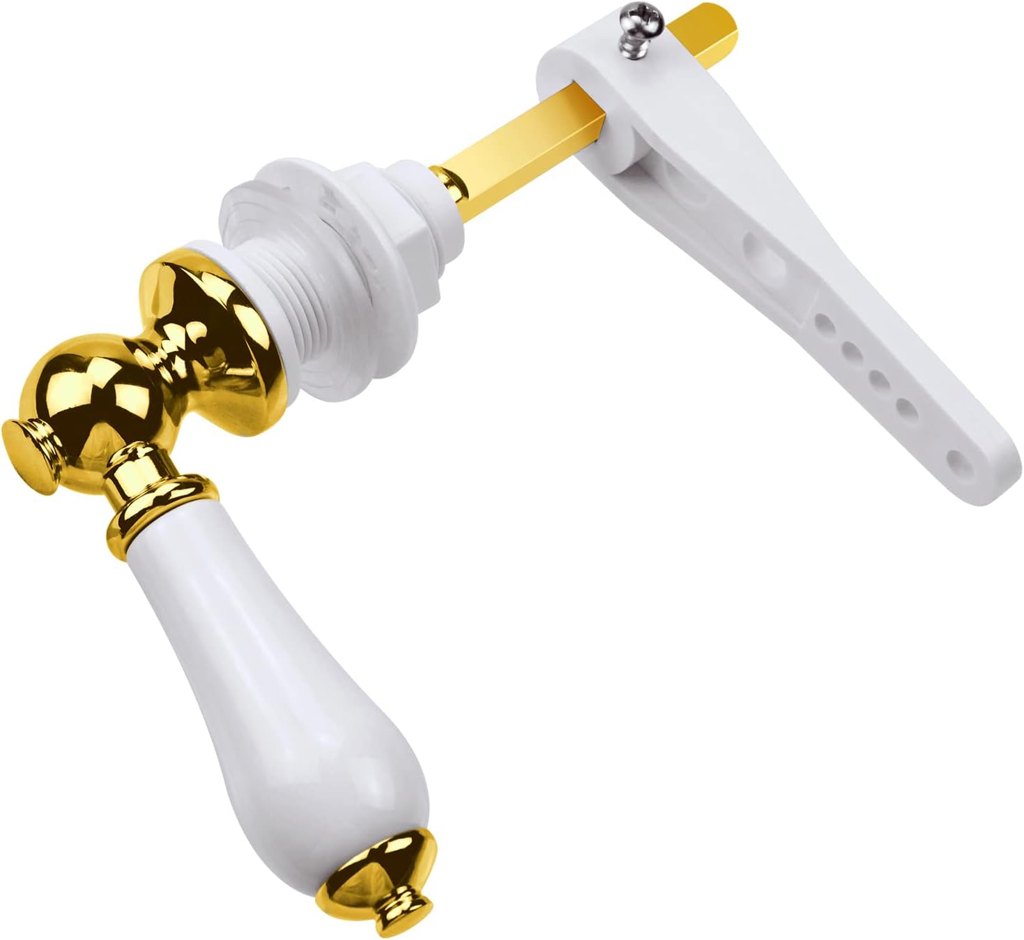 Taps2Traps Replacement Traditional Real Ceramic Toilet Cistern Lever ...