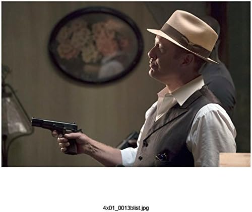 The Blacklist James Spader as Red Side Profile Holding Gun Up 8 x 10 ...