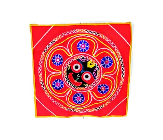 Traditional Applique Work of Odisha JAGANNATH CHANDUA 2 feet for Home ...