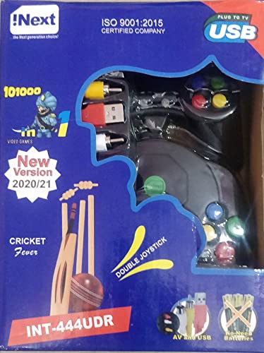 Inext 101000 in 1 Built-in Video Game Portable with USB Port With 2 ...