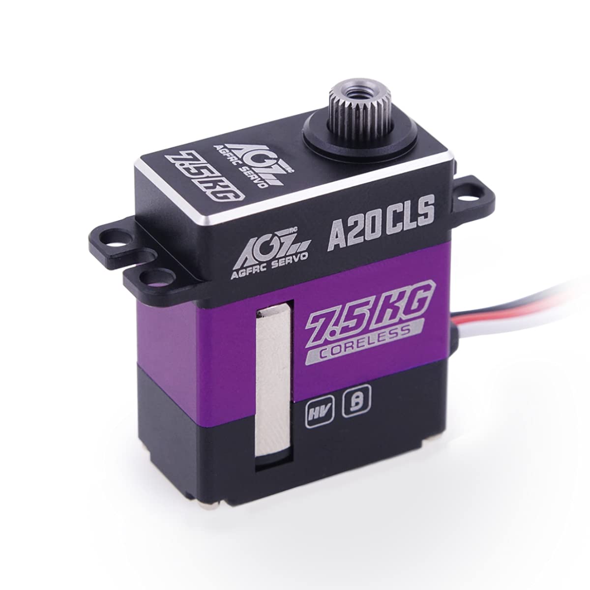 Amazon.com: AGFRC Digital High Torque Wing Servo CNC 10mm Thin SCX24 ...
