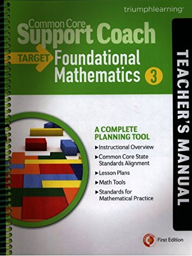 Common Core Support Coach, Target: Foundational Mathematics, First ...