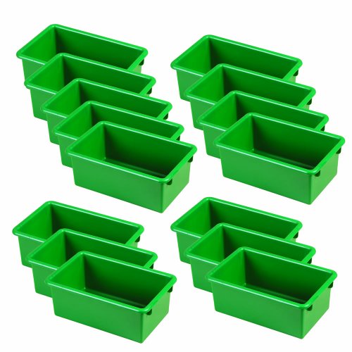 Amazon.com: ECR4Kids Stack and Store Tubs, Green (15-Pack) : Home & Kitchen
