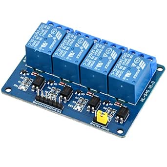 1PC 4 Channel Relay Module With Optocoupler, 4 Way Relay Expansion ...