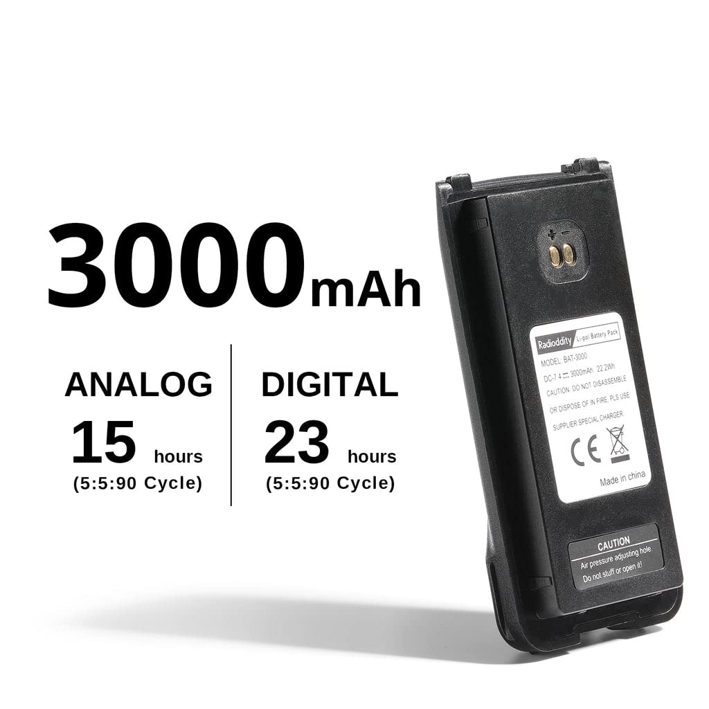 Snapklik.com : Original 3000mAh Battery GD-88 DMR Radio Handheld