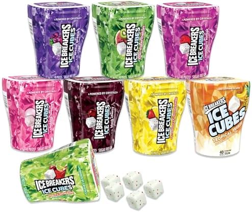 Ice Cube Gum Ice Cubes Gum Style Stash Jar - Discreet Storage Container ...
