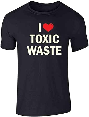 Amazon.com: Pop Threads I Love Toxic Waste Retro 80s Movie Cosplay ...