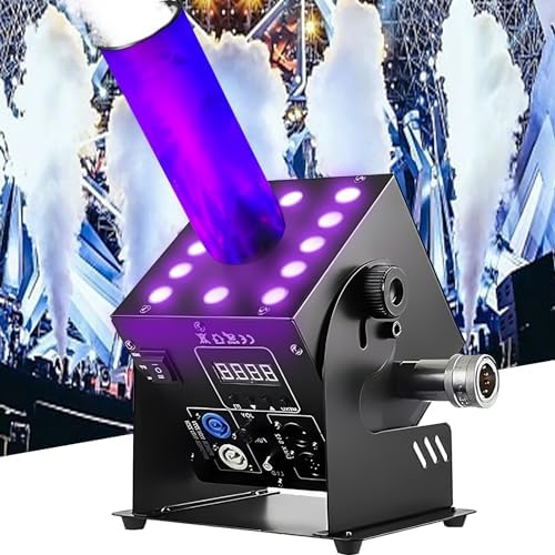 Amazon.com: LED CO2 Jet Machine, LCD Display Stage Fog Machine, DMX ...
