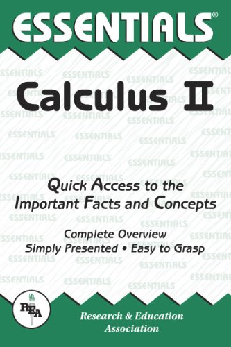 Calculus II Essentials (Volume 2) (Essentials Study Guides): Editors of ...