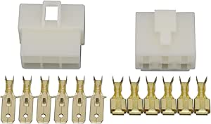Amazon.com: All New 6 Pin DJ7061-6.3-11/21 ABS Plastic Electrical Wire Connectors Plug Male ...