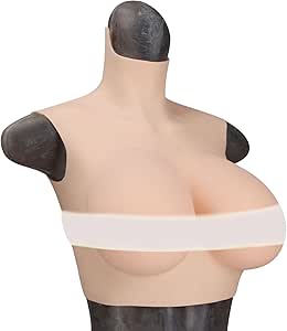 Amazon.com: CRODRES Silicone Breastplate D/E/G Cup Crossdressing Breast ...