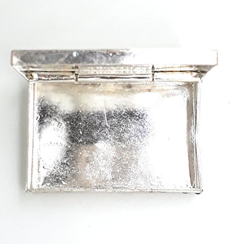 Buy Silver Box Sindoor Dibi Multi purpose Jewellery Box 60.69gm Online ...