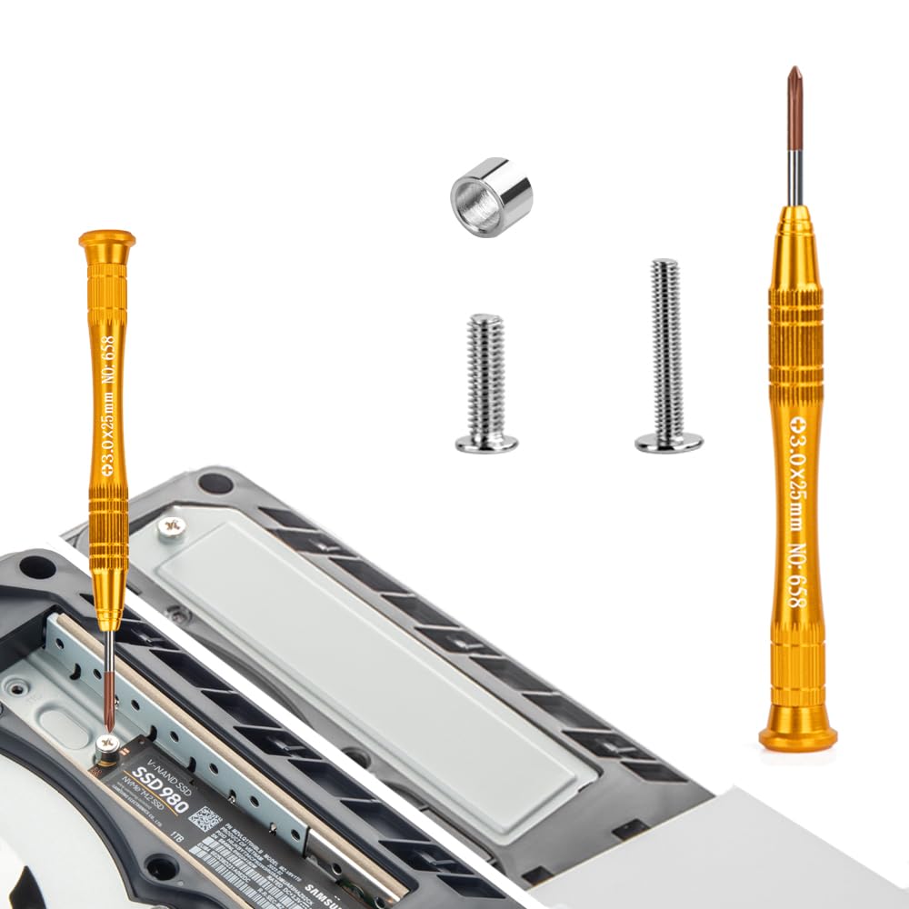 Amazon.com: 1Pcs PS5 SSD Screw for PS5 and 1Pcs Ring Replacement and ...