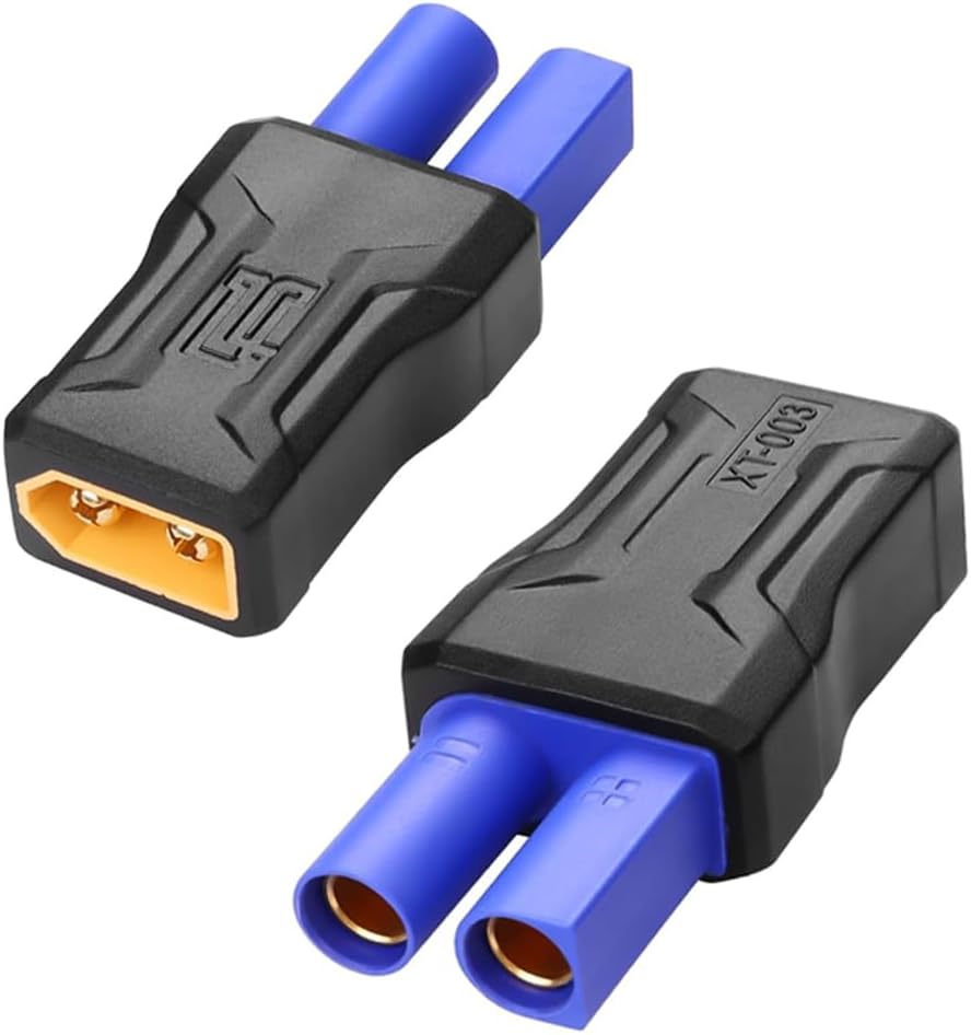 Amazon.com: Antianxia 2Pcs New Upgraded XT60 Connector EC5 Connector ...