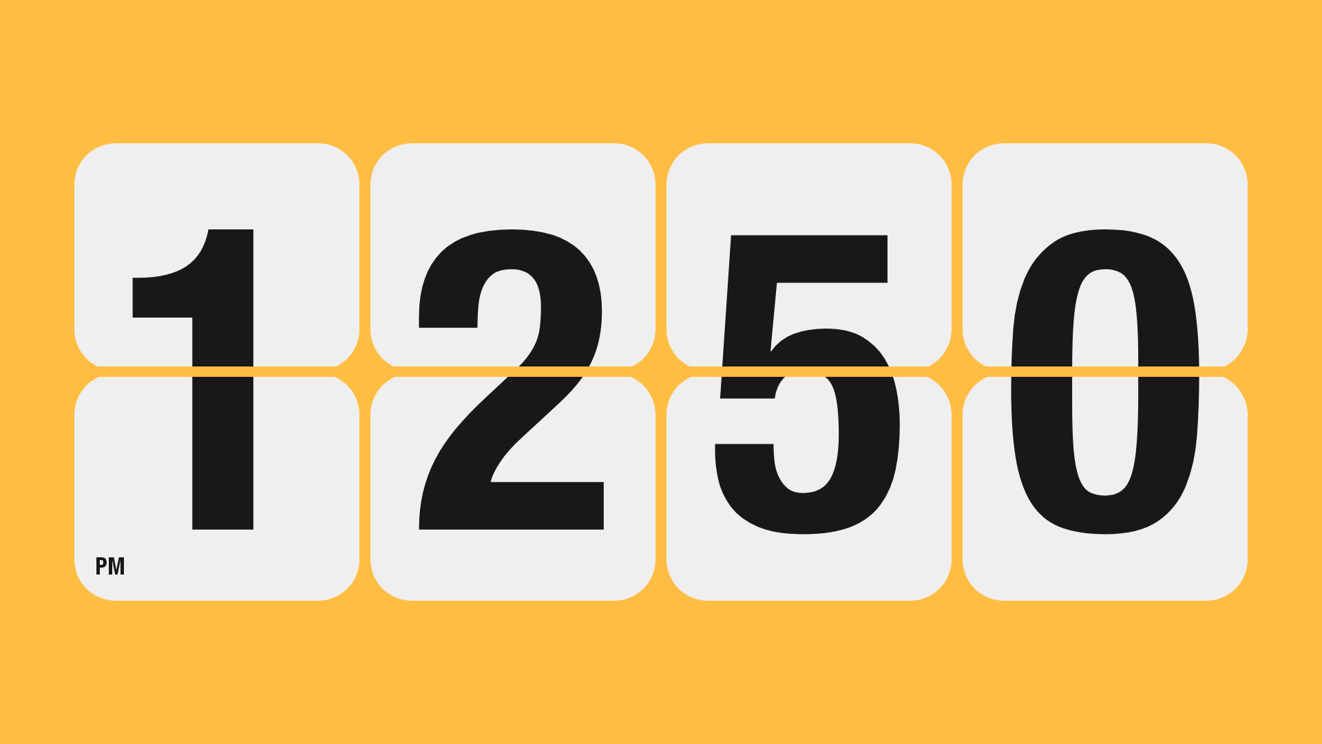 Flip Clock Screensaver: Minimal TV Clock - App on Amazon Appstore